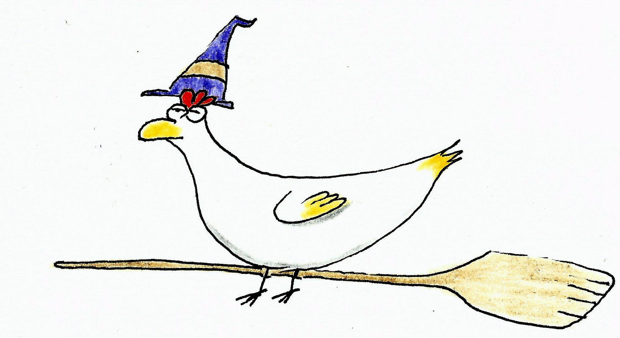How to draw a Flying Chicken – Angelos T. Zois